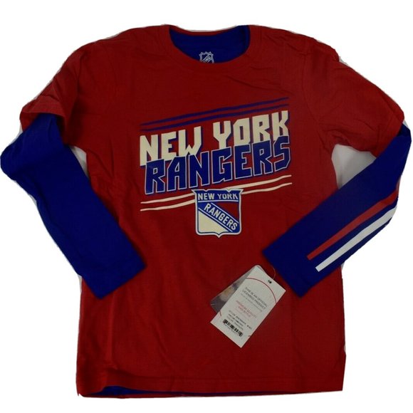 NHL | Shirts & Tops | Nhl Team Apparel Youth Boys New York Rangers ...